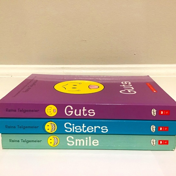 Other | Smile Sisters And Guts By Raina Telgemeier | Poshmark